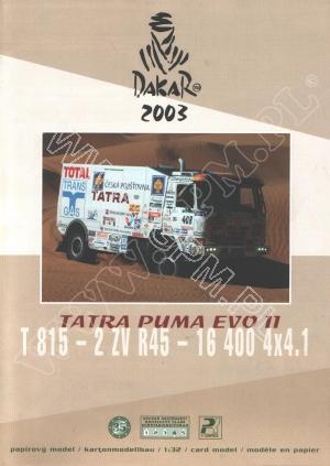 Tatra Puma EVO II DAKAR 2003